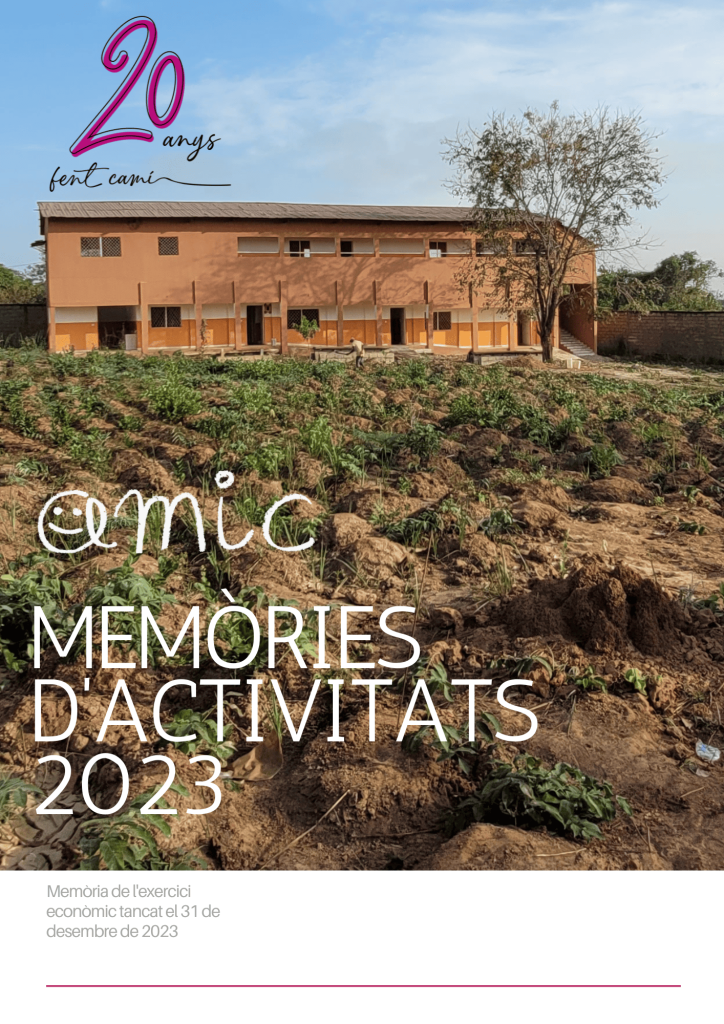 Memòries ONG AMIC 2023 - Amic ONG